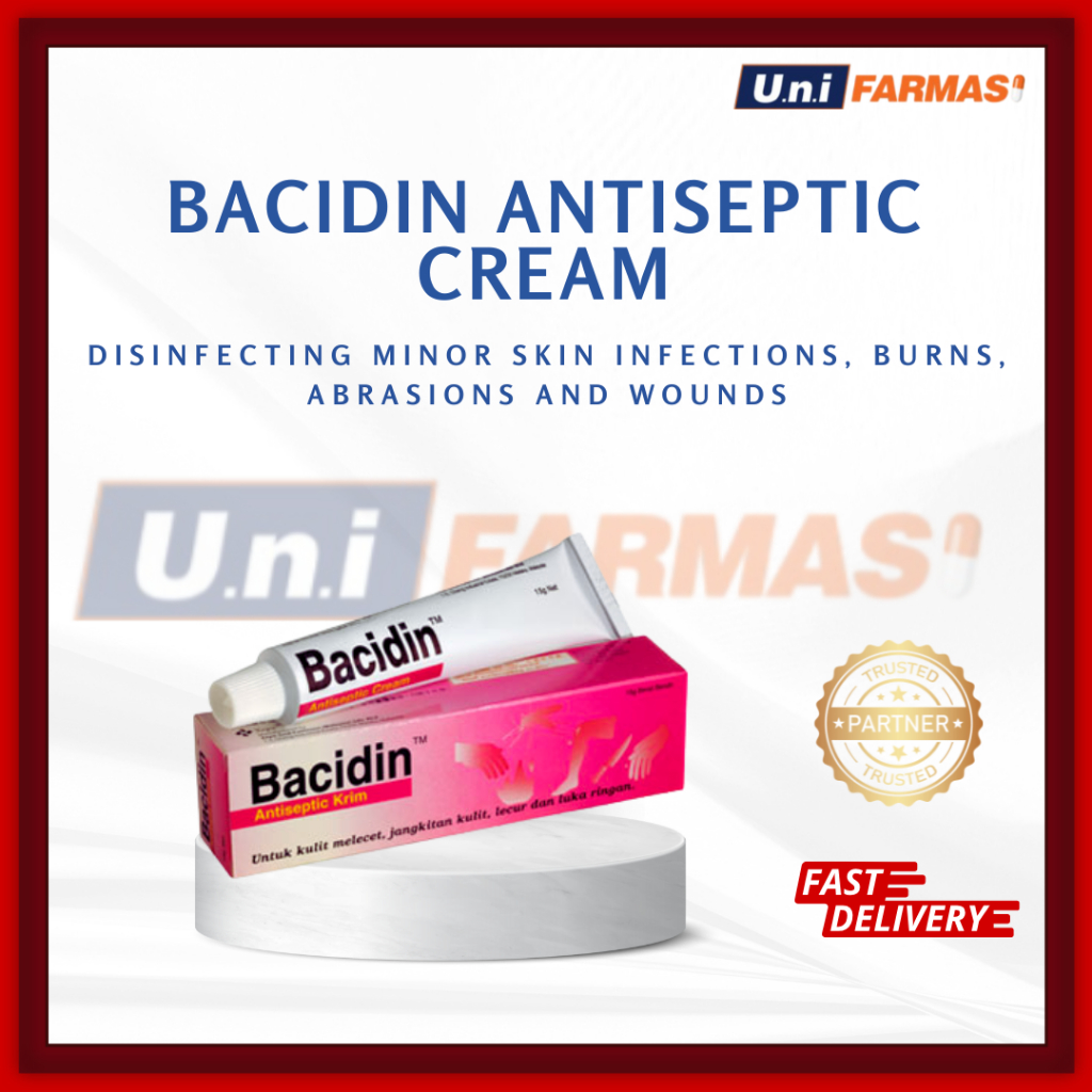 XEPA BACIDIN ANTISEPTIC CREAM 15G | Shopee Malaysia