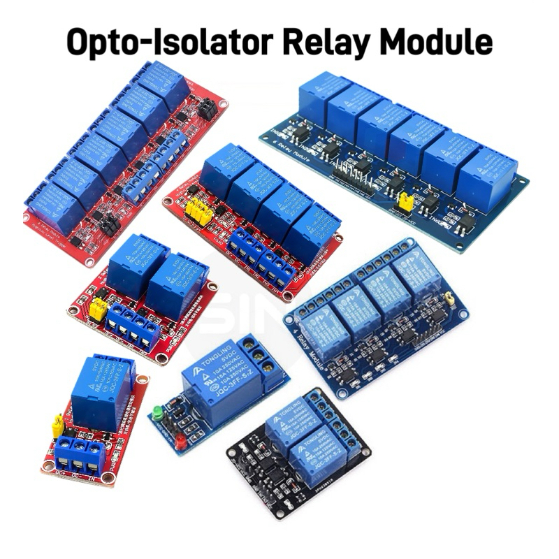 5V 12V/1 2 4 6 Ways Channels Opto isolator Isolated Optocoupler Trigger ...