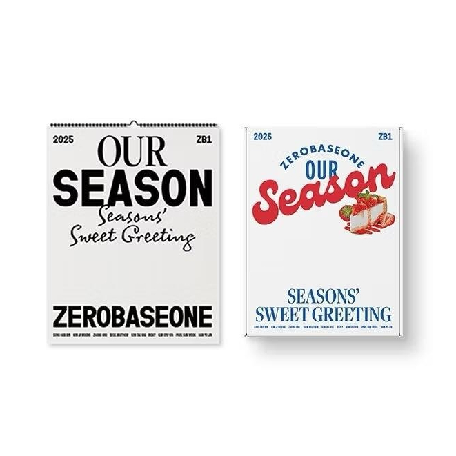 Pre-Order | Zerobaseone ZB1 2025 Season's Greetings [OUR Season] | Shopee Malaysia