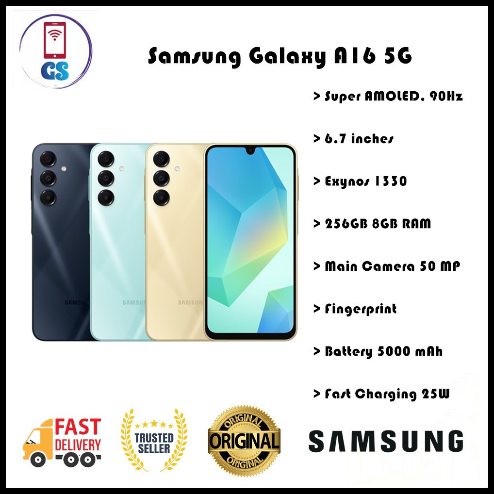 SAMSUNG GALAXY A16 5G / GALAXY A16 LTE - 1 YEAR WARRANTY BY SAMSUNG ...