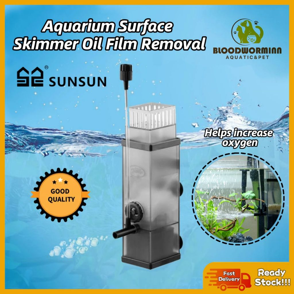 Aquarium Sunsun Surface Skimmer Oil Film Degreaser JY 02 / JY 03 For ...