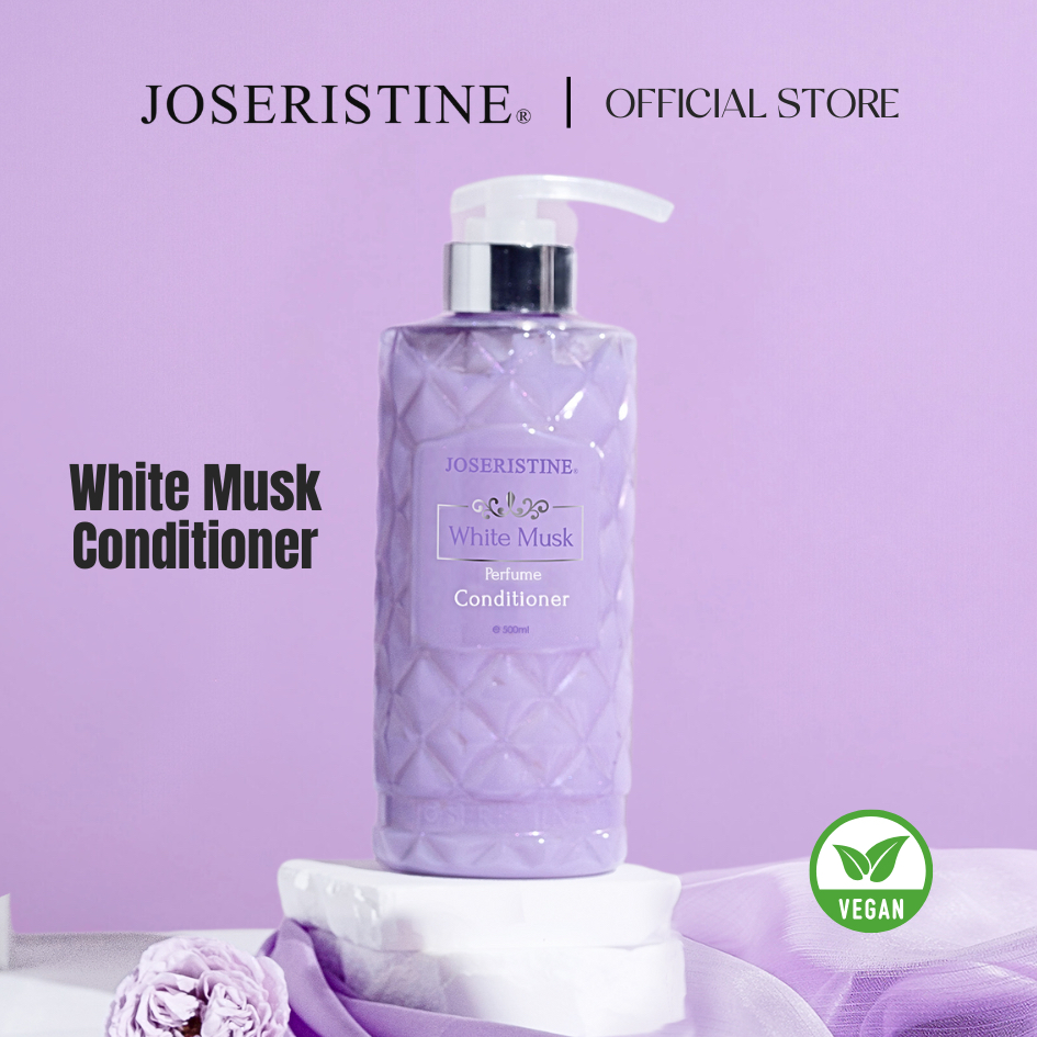 Joseristine White Musk Hair Conditioner 500ml/ Vegan/ Repair Strengthen ...