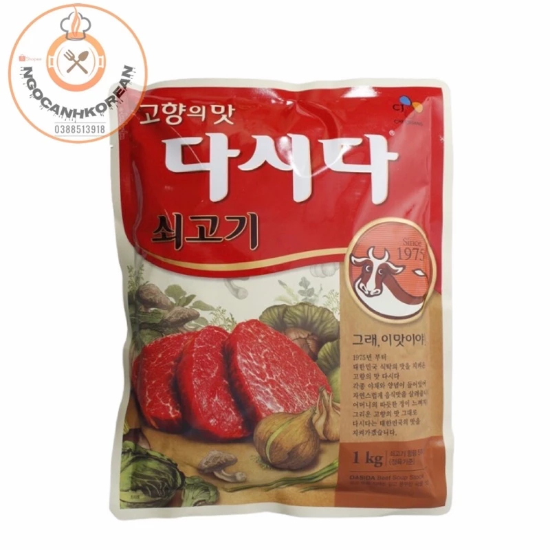 Korean Beef Dashida seasoning powder (다시다 한우양념분말) 1kg | Shopee Malaysia