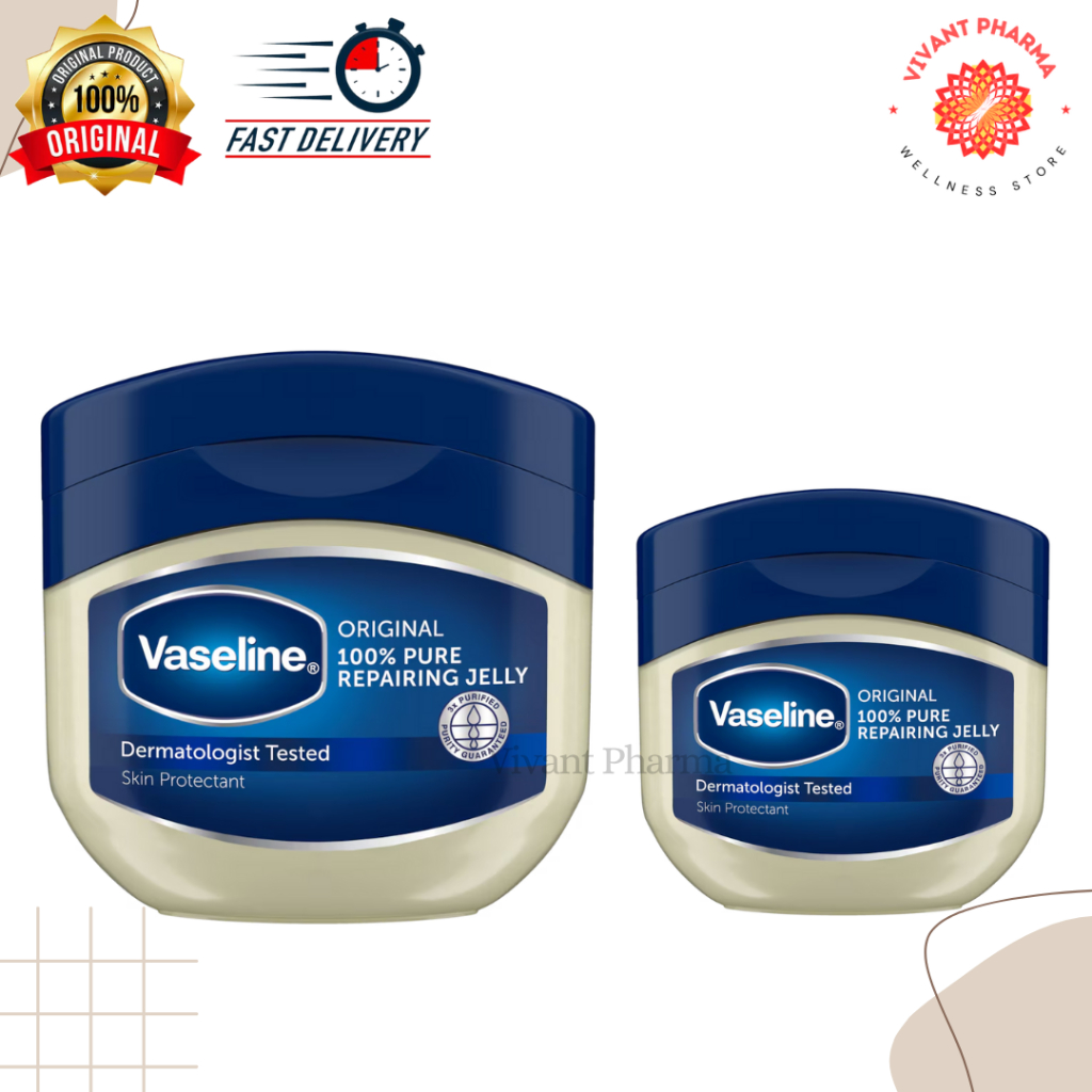Vaseline Original Pure Repairing Jelly (50ml / 100ml) | Shopee Malaysia