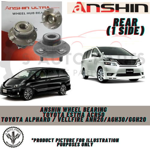 TOYOTA ESTMA ACR50 / ALPHARD/VELLFIRE ANH20/AGH30/GGH20 100% (ANSHIN ...