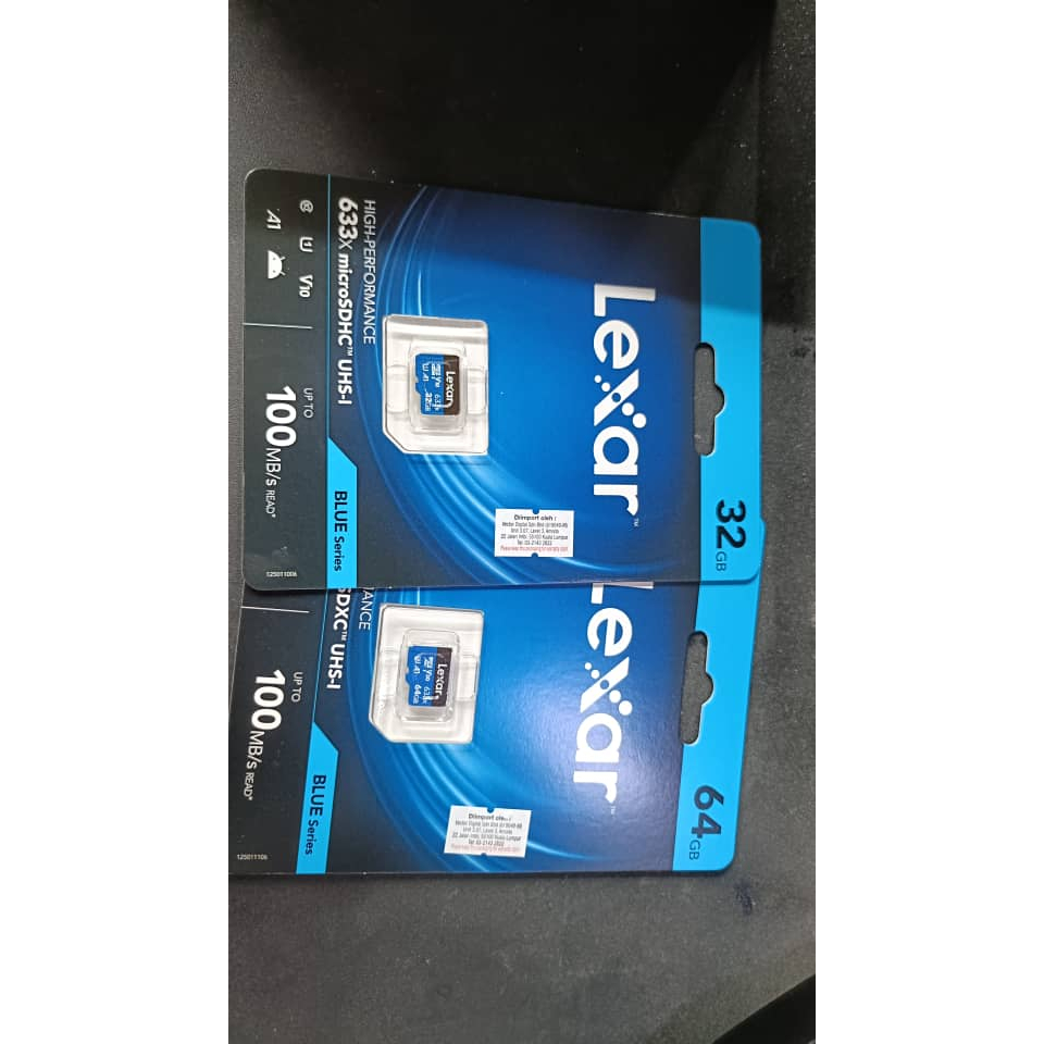 Lexar Micro SD Card U1 Class 10 - 32GB / 64GB | Shopee Malaysia