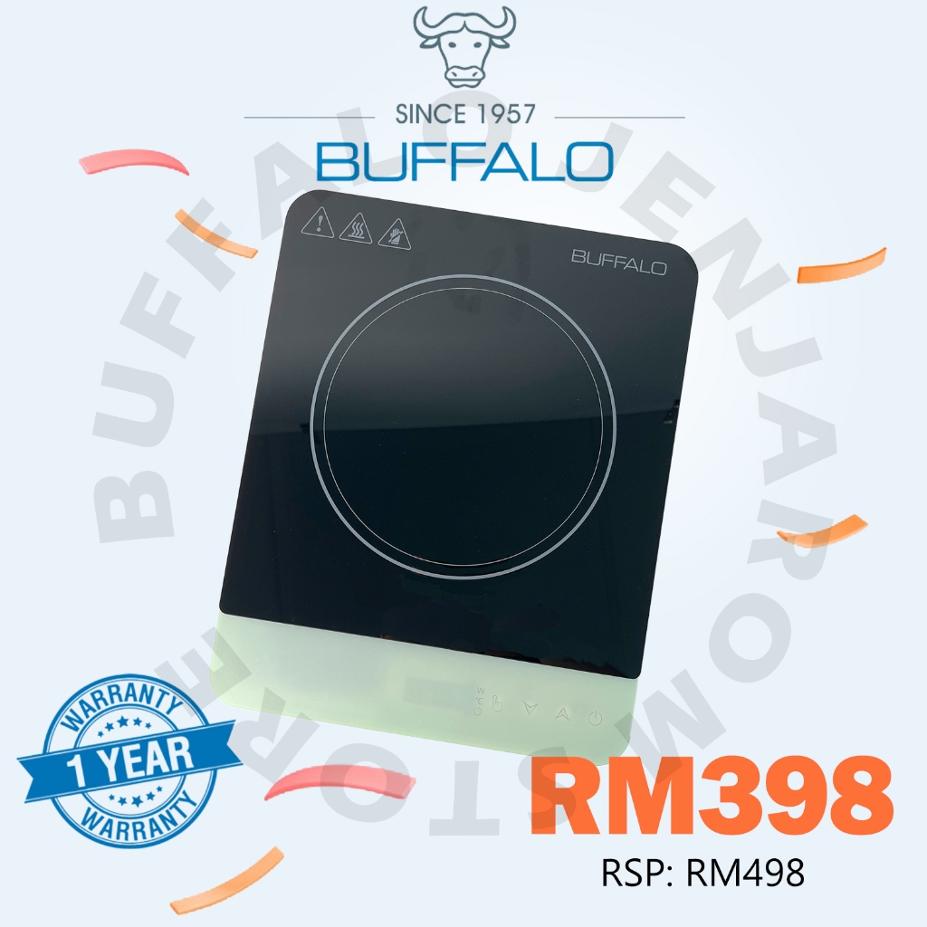BUFFALO IH Induction Cooker Ultra Thin Electric Cooker | Timer | Dual ...