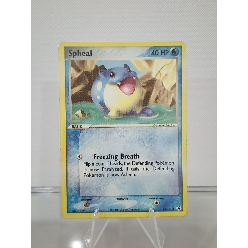 2004 Spheal Card (Rare) | Shopee Malaysia