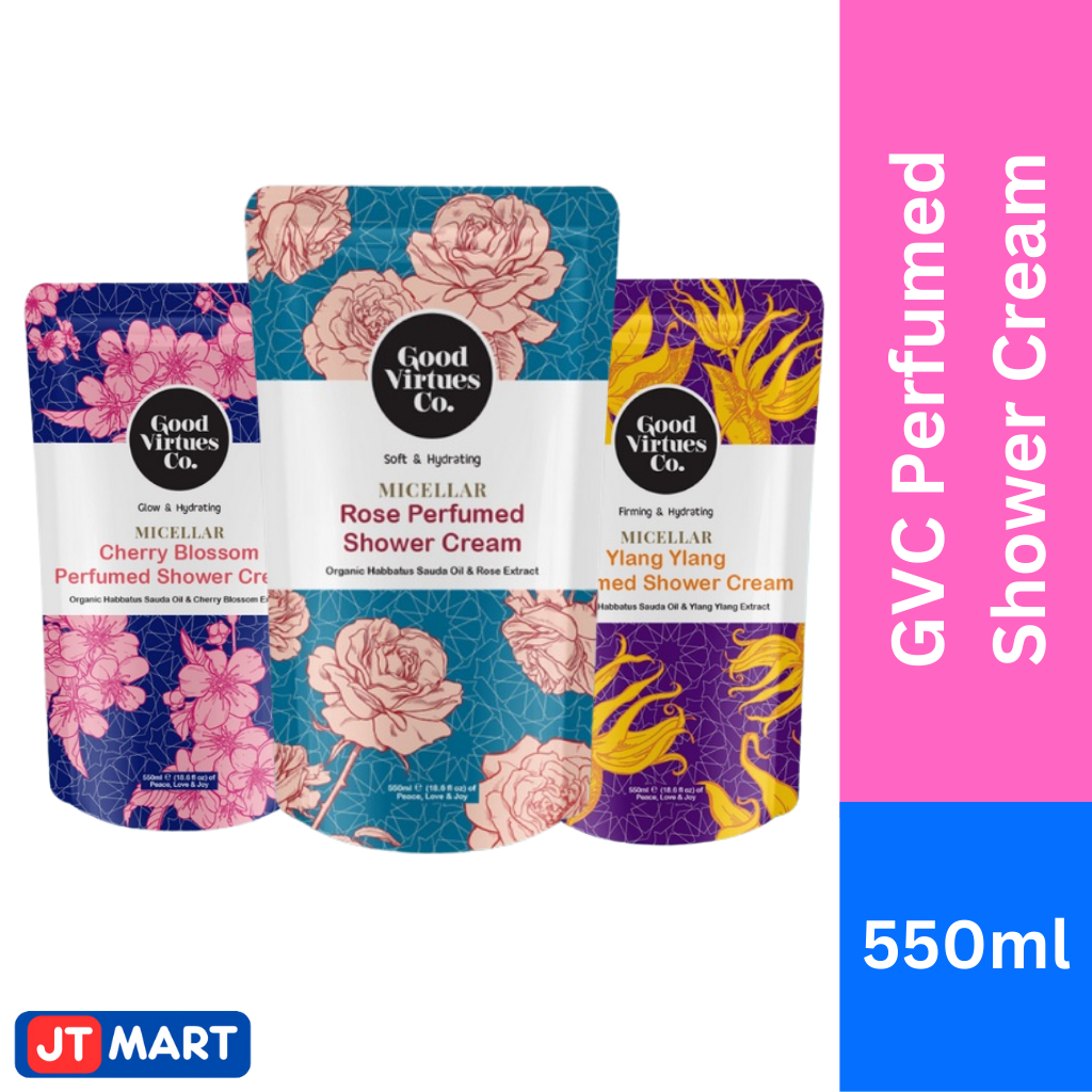 GVC Good Virtues Co. Perfumed Shower Cream (550ml) | Shopee Malaysia