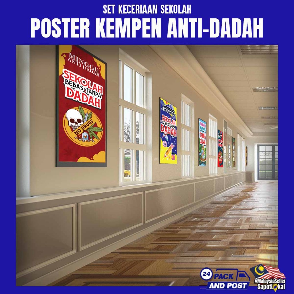 SET HIASAN ANTI DADAH - Minggu Anti Dadah / PPDa / Bebas Dadah ...