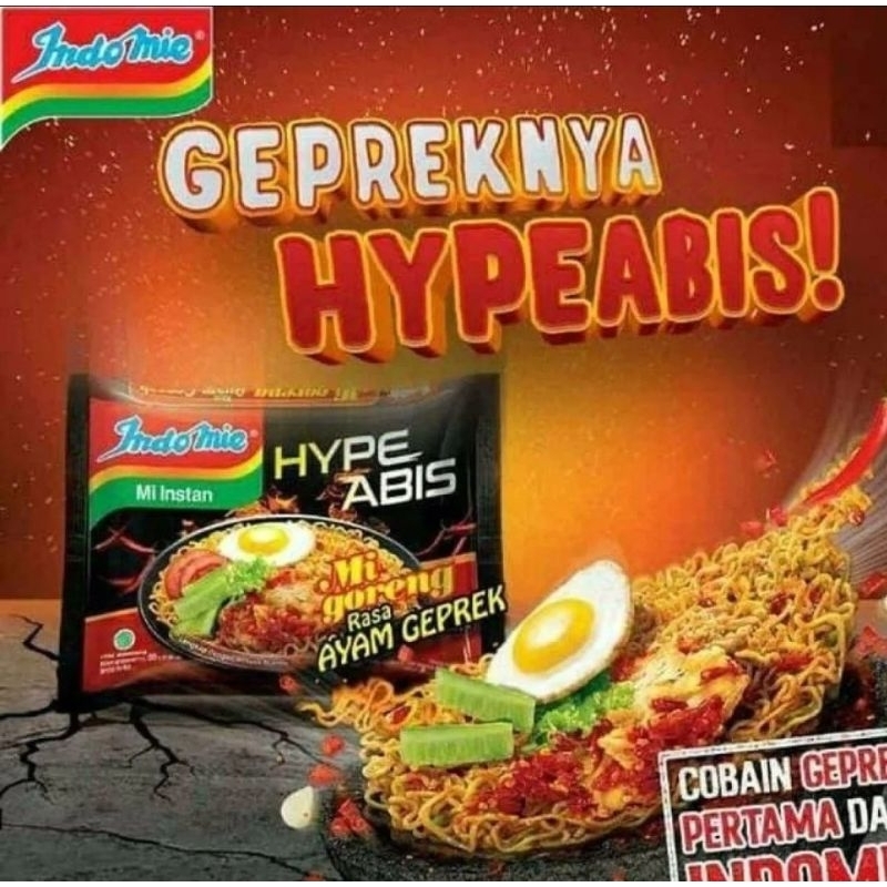 Ready Stock Indomi Goreng Geprek Hype Abis Rasa spesial dari Indomi ...