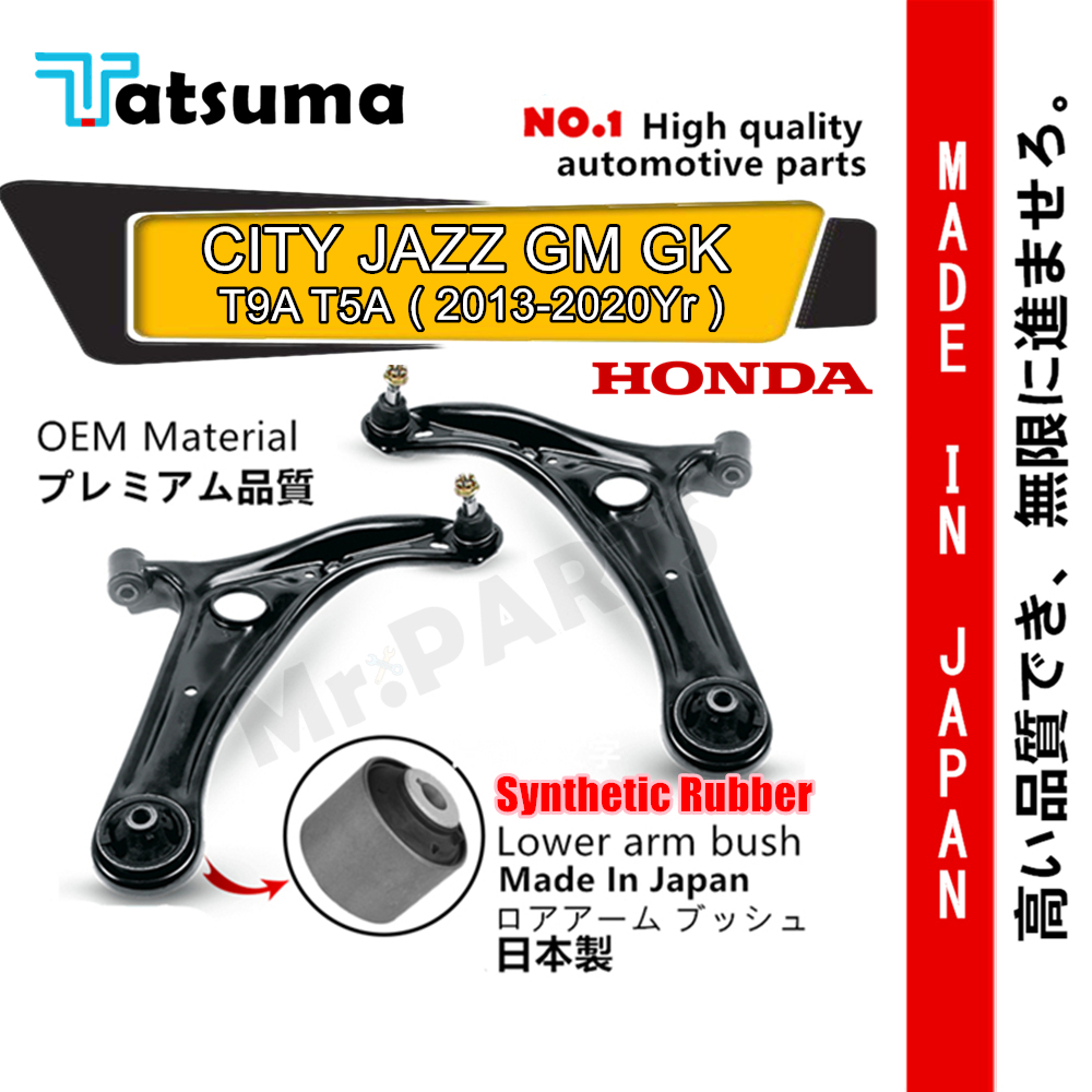 Lower arm HONDA CITY GM6 T9A JAZZ GK5 T5A TATSUMA JAPAN lower arm ...