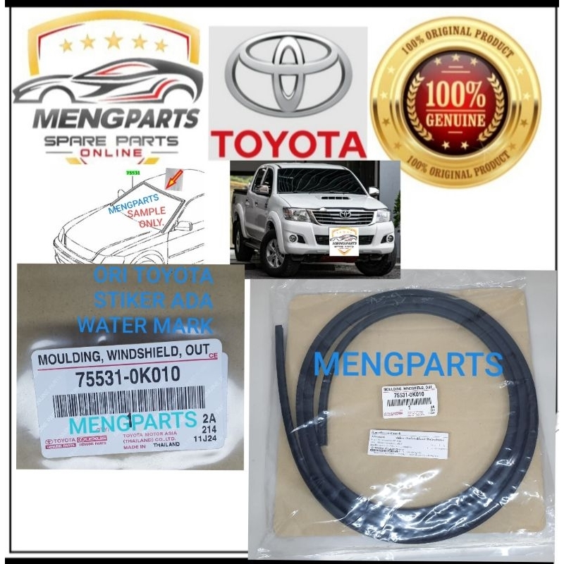 ORIGINAL TOYOTA HILUX VIGO KUN25 & VIGO CHAMP KUN26 2005Y-2015Y FRONT ...