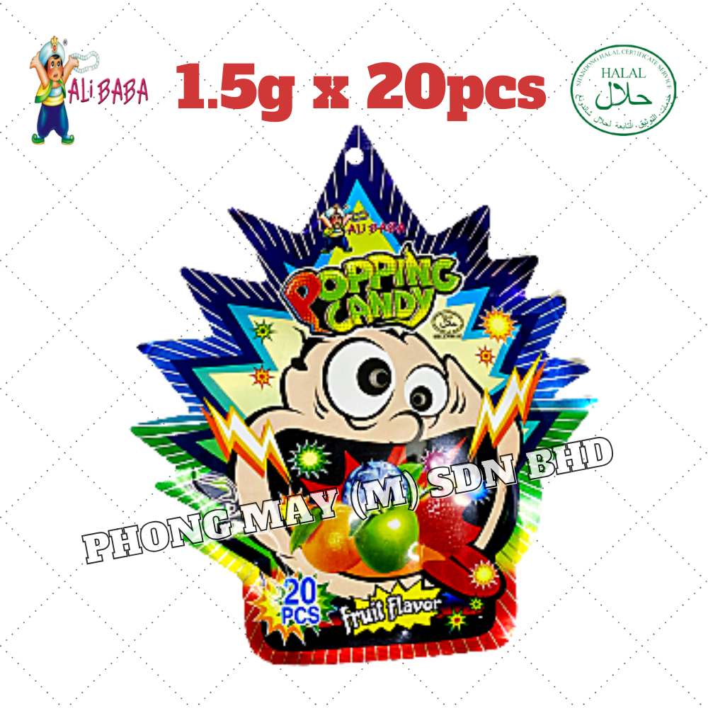 ALIBABA FRUIT POPPING CANDY [1.5G*20PKTS] | Shopee Malaysia