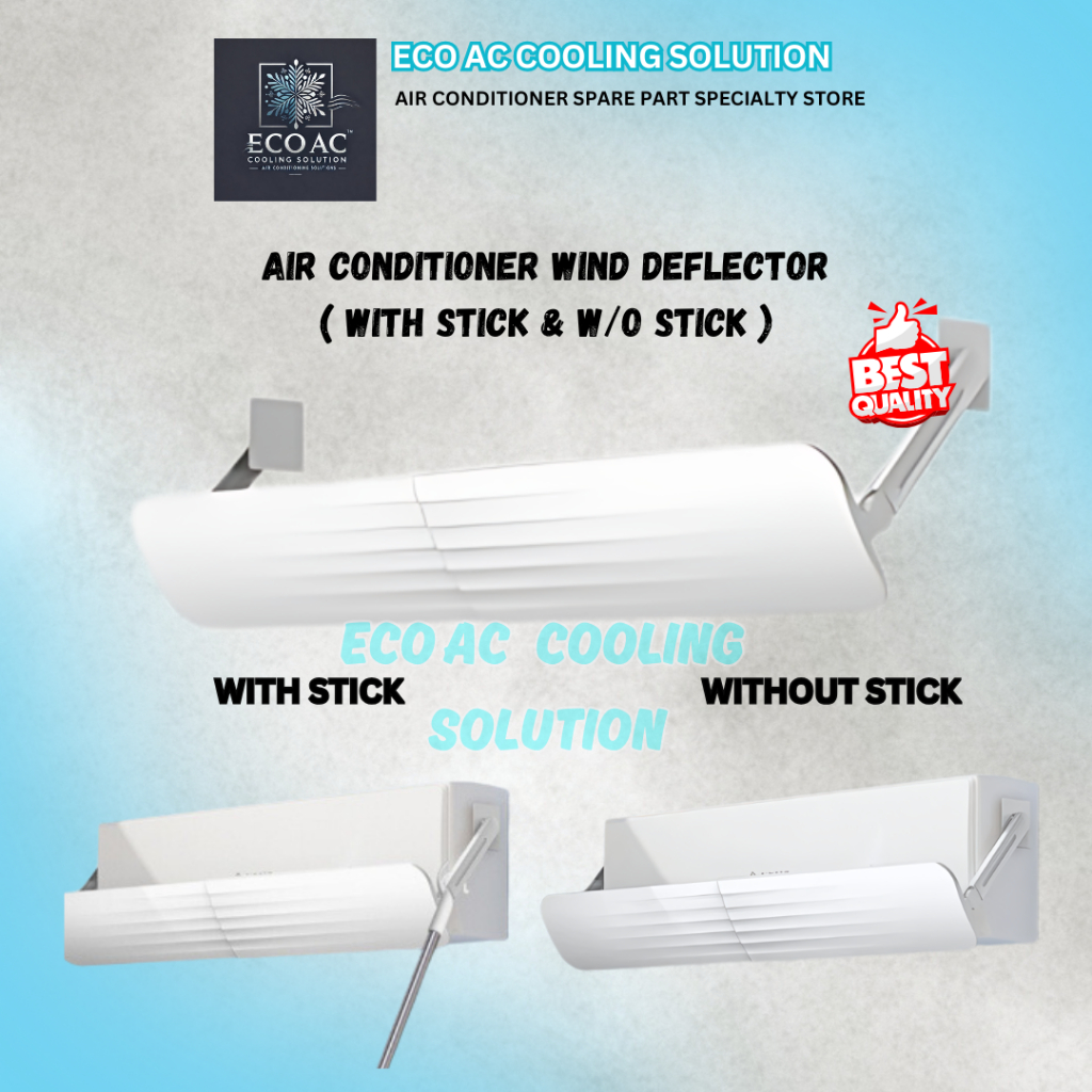AIR CONDITIONER WIND DEFLECTOR / ADJUSTABLE WIND SHIELD / ANTI DIRECT ...