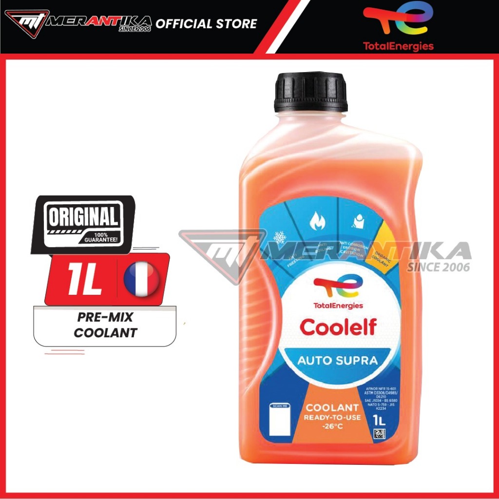 MERANTIKA | TOTALENERGIES CoolElf Auto Supra Coolant Ready-to-Use -26°C ...