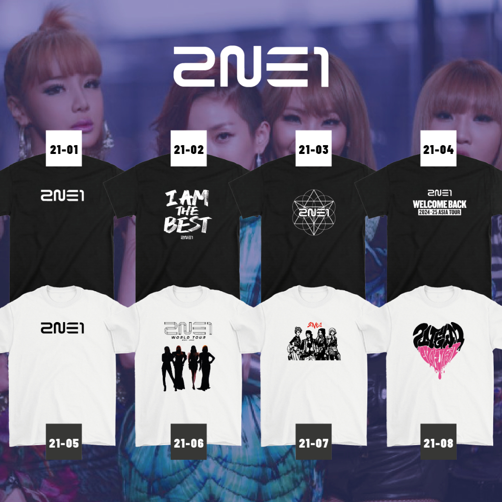 2NE1 WELCOME BACK 2024 - 25 ASIA TOUR Kuala Lumpur MY T-shirt Adult ...