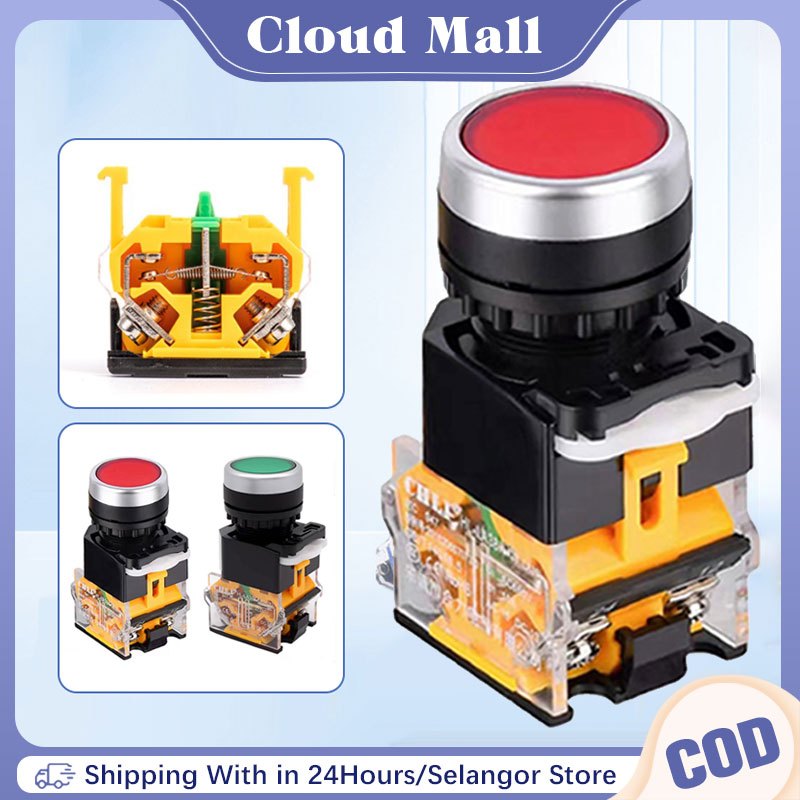 Momentary Push Button Push Button Switch Momentary Type | Shopee Malaysia