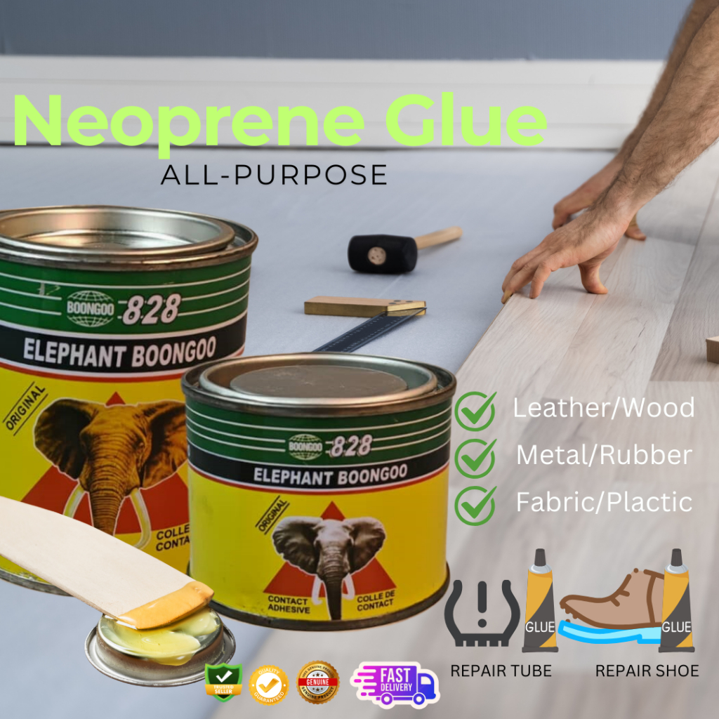 ELEPHANT BOONGOO 828 NEOPRENE GLUE/GAM KASUT/GAM GETAH TAYAR/GAM KAYU ...