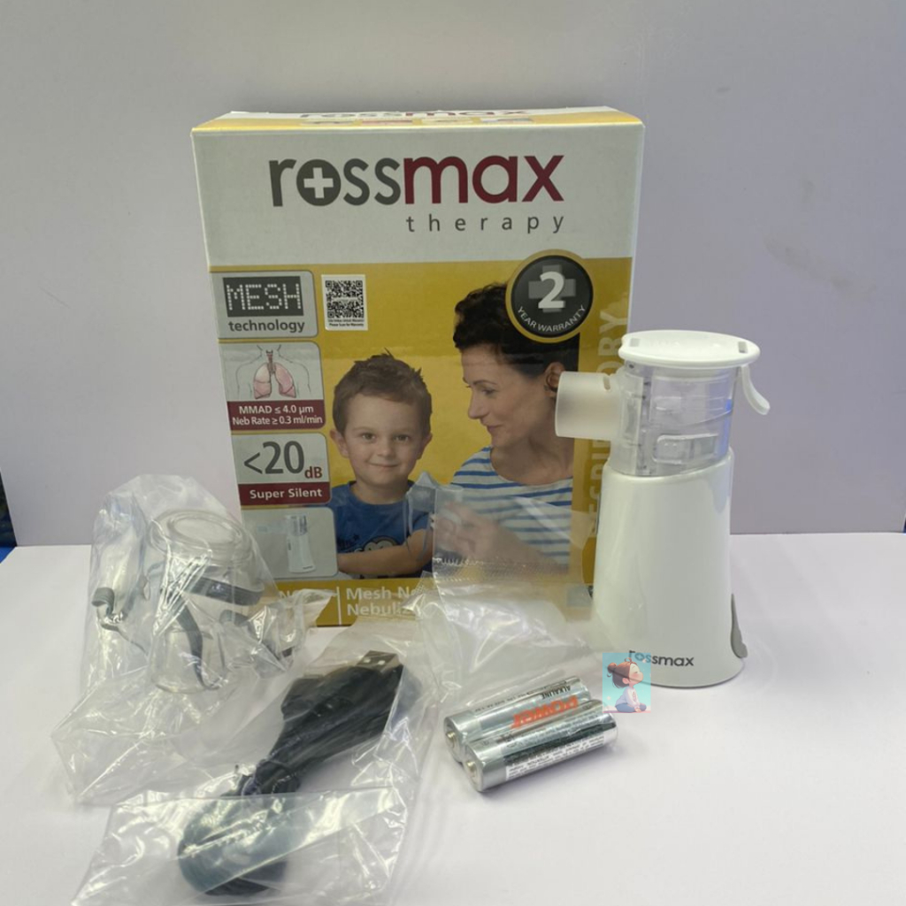 Rossmax Portable Mesh Nebulizer NC200 / NC 200 (2 Years Warranty ...