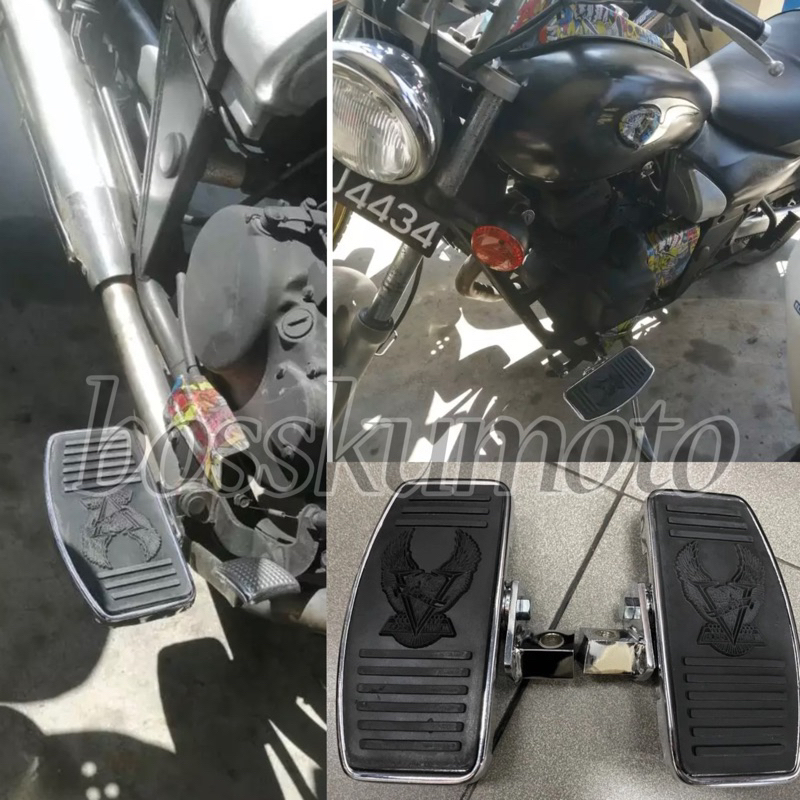 VULCAN JAGUH VIRAGO FOOTBOARD FOOTREST STEP | Shopee Malaysia