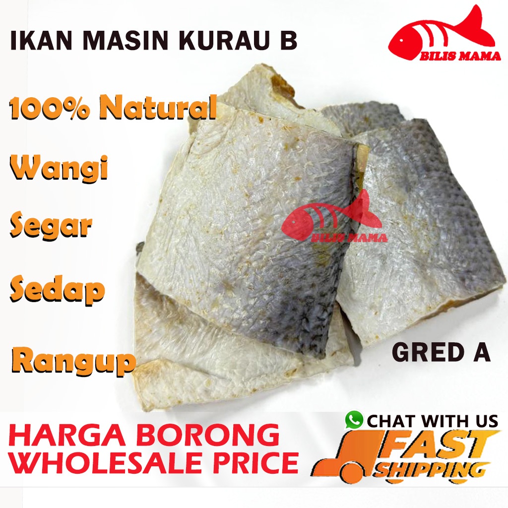 Ikan Masin Isi Kurau Mergui Ikan Kering Kurau Ikan Isi Ikan Kurau Masin ...