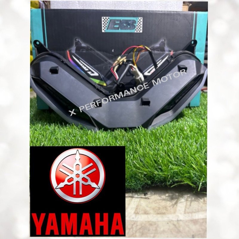 Y15ZR V1 V2 LED Mata Gaban Y15 Signal Light Pilot Lamp Signal Lampu Dada With Remote Control ...