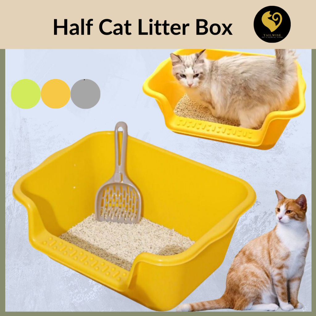 Extra Big Litter Box Cat Bekas Pasir Kucing Besar Tempat Berak Kucing ...
