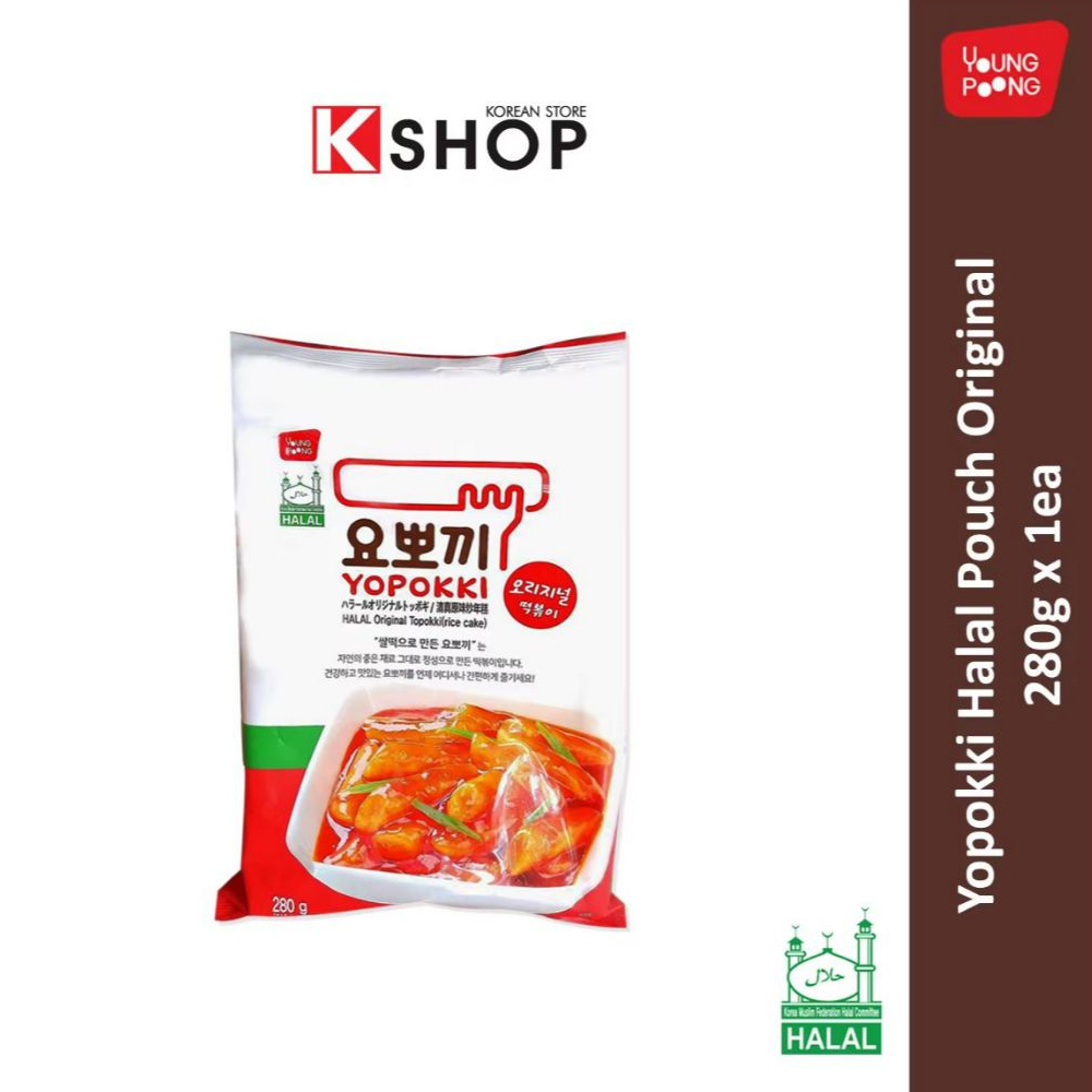 Young Poong Yopokki Pouch Original (240g) - EXP date: MAR 2026 | Shopee ...