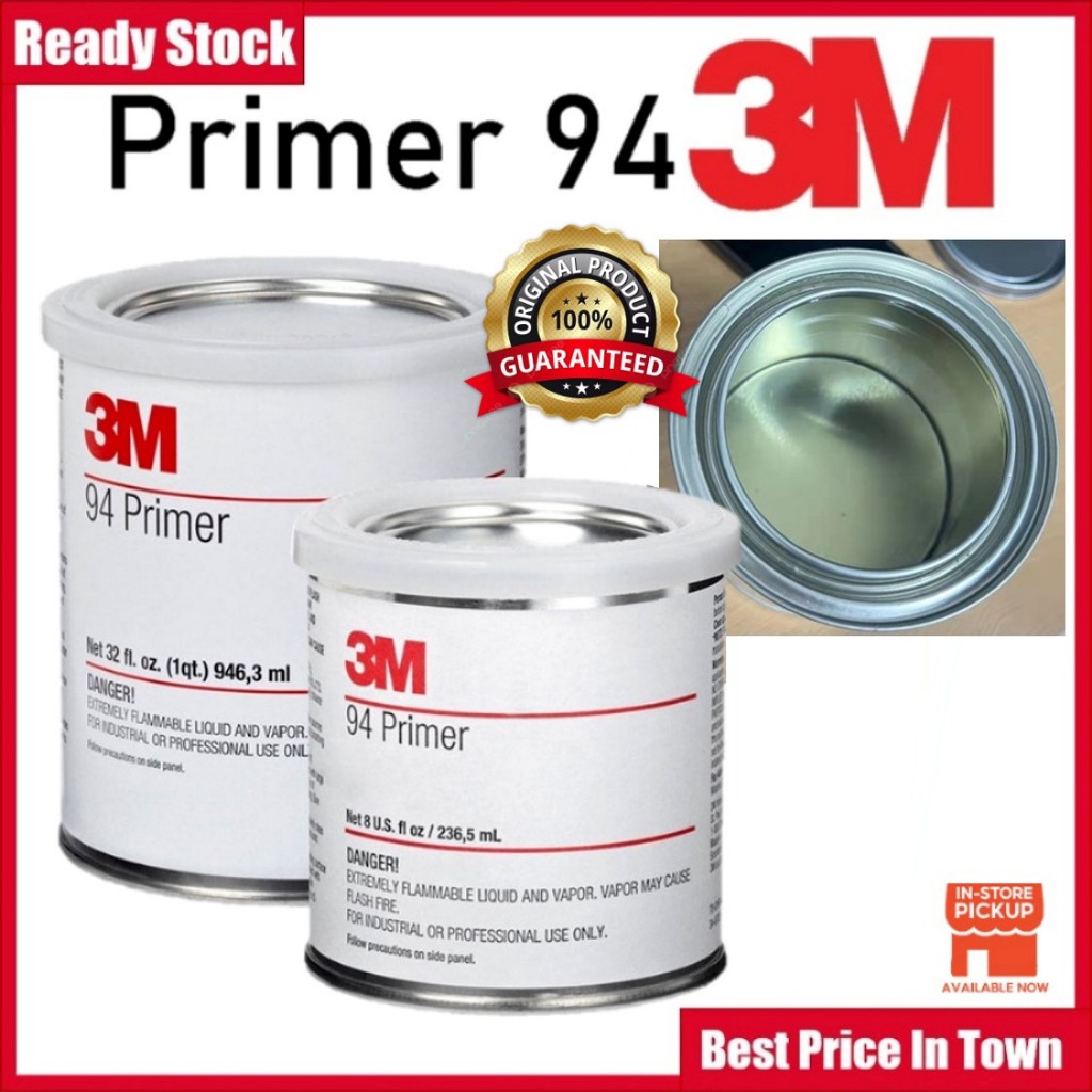3M Double Tape 94 Primer 946ml 32oz/3M Double Side Tape Adhesion Promoter 94 Primer Applicator ...