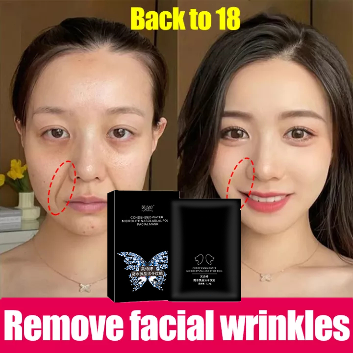 7 Days Fade Facial Wrinkles Nasolabial Folds Patch Anti-Wrinkle ...