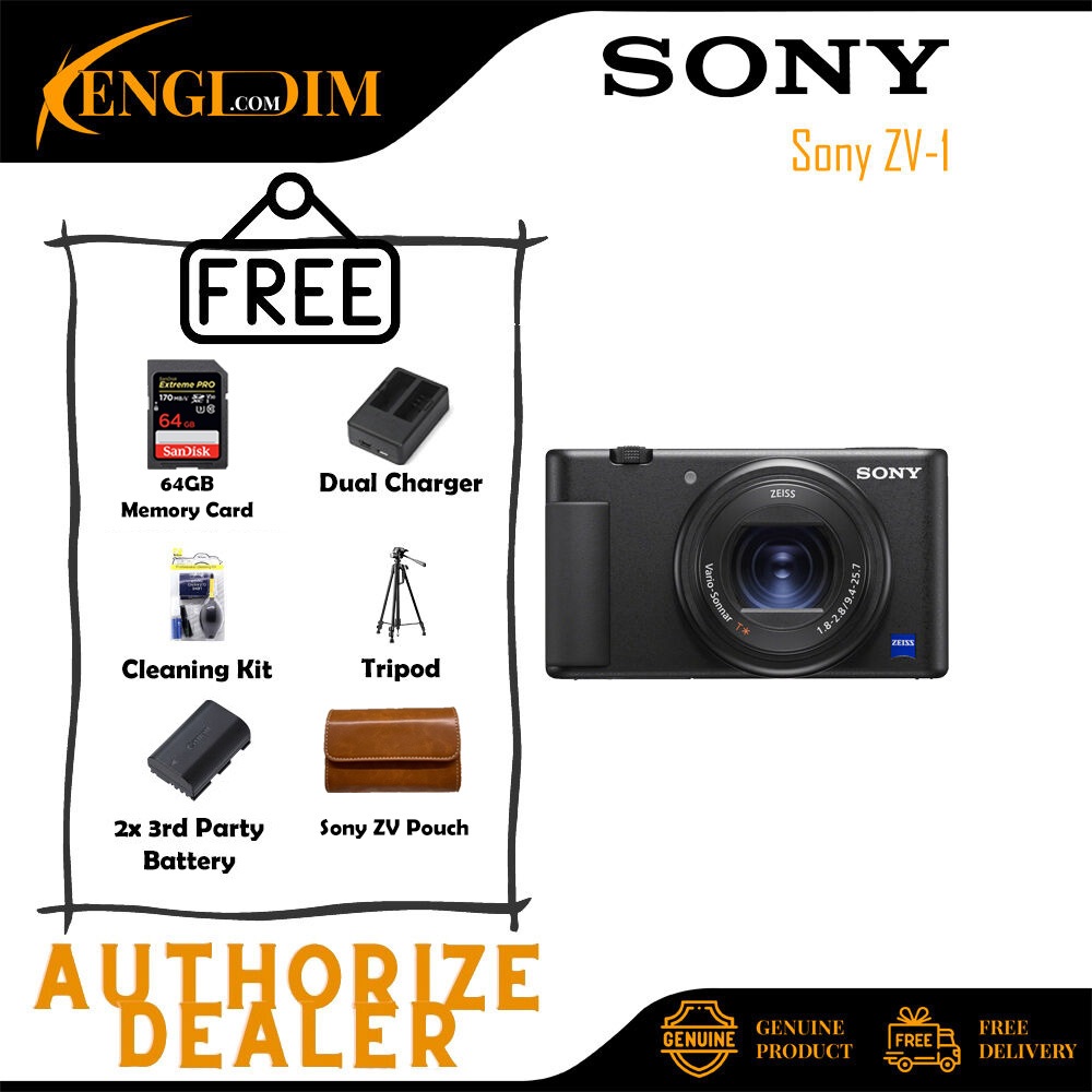 (Ready Stock) Sony ZV1 ZV-1 Digital Camera (SONY MALAYSIA 2 YEARS ...