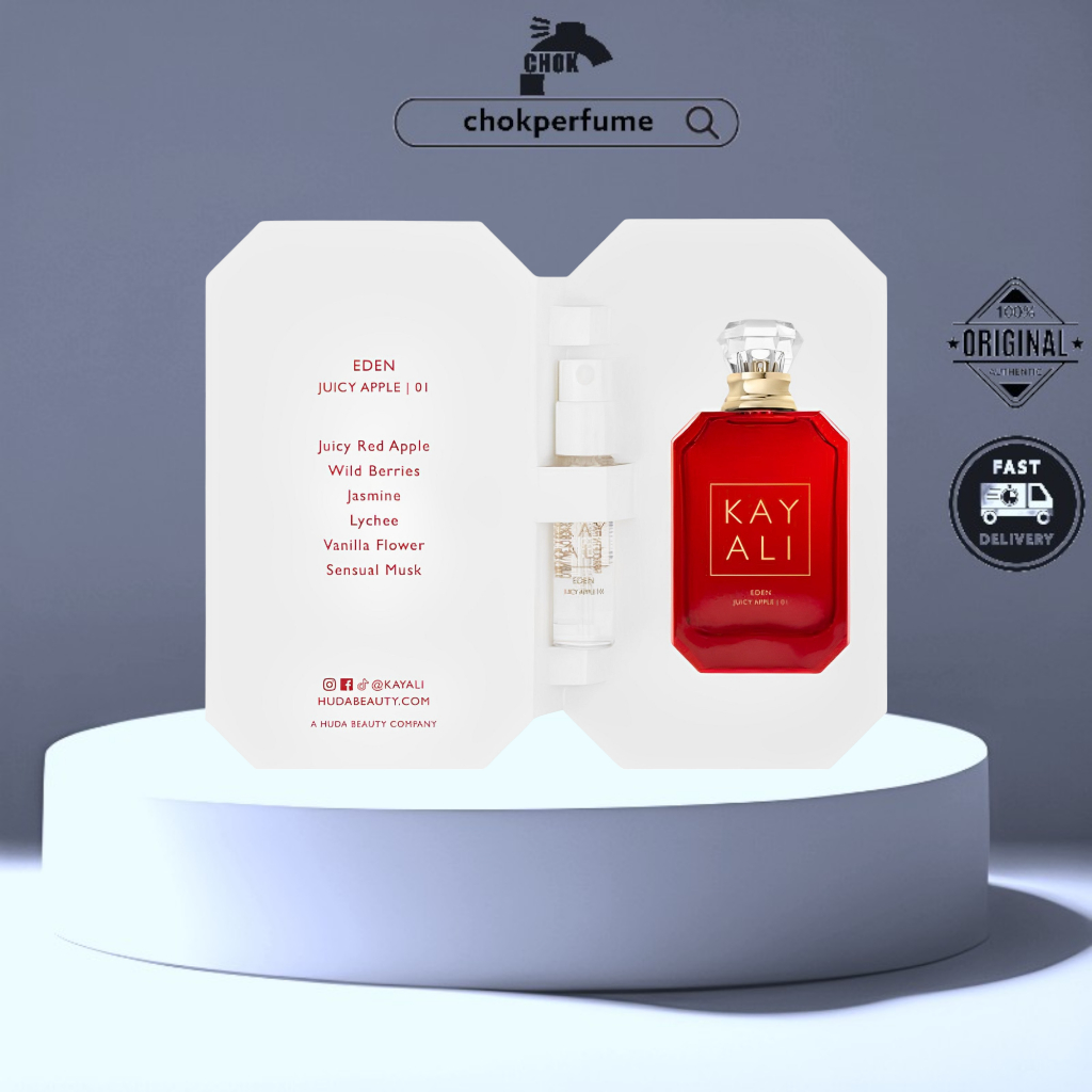 Kayali Eden Juicy Apple EDP 1.5ml Perfume Sample Vial (W) | Shopee Malaysia