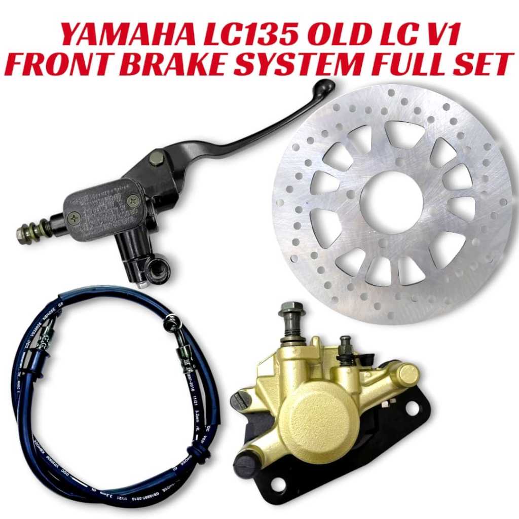 Yamaha LC135 LC 135 OLD LC V1 Front Disc Brake Pump Set Master Pump ...