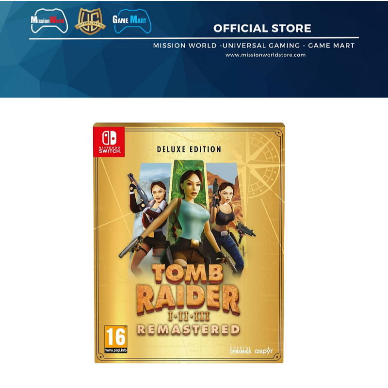 Tomb Raider I-III Remastered [Deluxe Edition](English Subs) - Nintendo ...