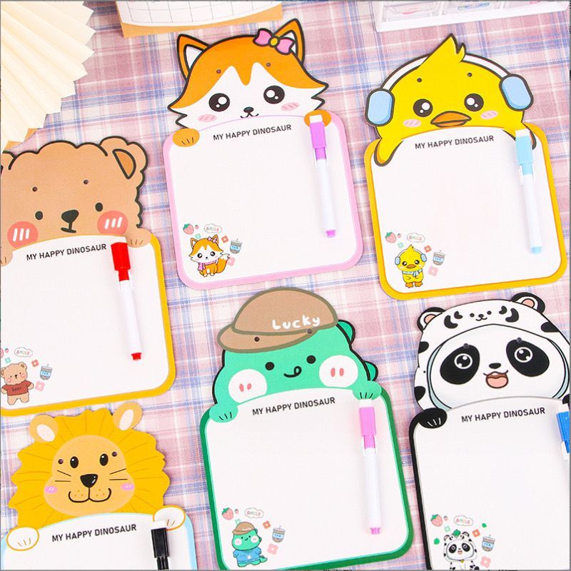 Promosi Stok Sedia: Set Papan Putih Kanak-Kanak Rekaan Haiwan DIY Fancy ...