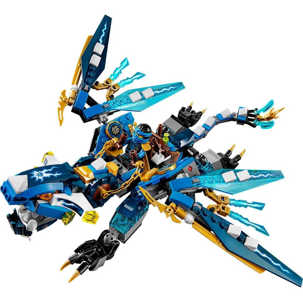 LEGO NJO210 Ninjago Skybound 70602 Jay's Elemental Dragon with Jay ...