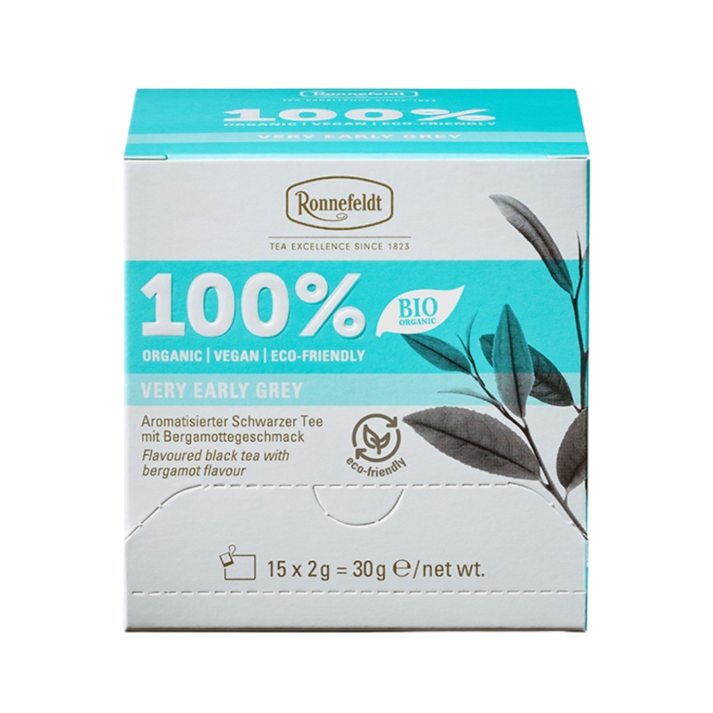 Ronnefeldt 100% Bio Organic Very Early Grey Tea x 15 sachets | Shopee ...
