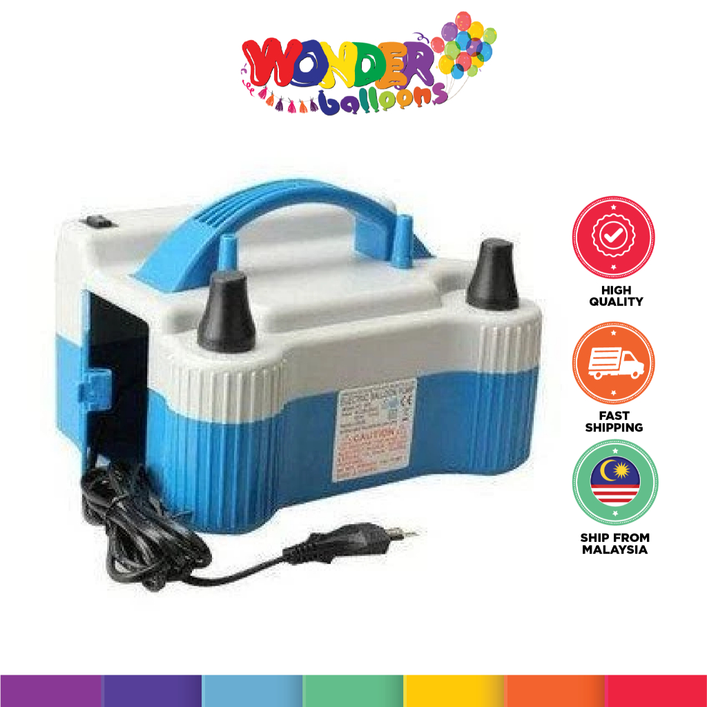 High Power Electric Balloon Air Pump Balloon Inflator with Removable ...