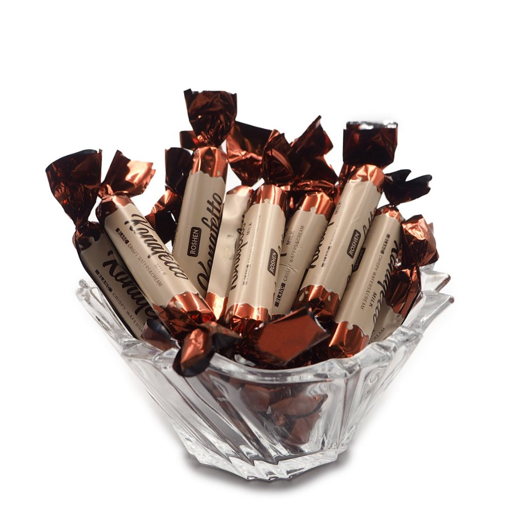 ROSHEN KONAFETTO COCOA NERO CRISPY WAFERS & CREAM ( 1KG, 500G, 250G ...