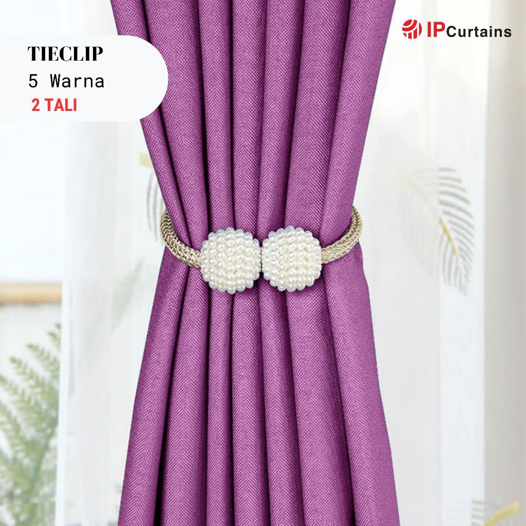 IP CURTAIN 【Ready Stock】Aksesori Curtain Tieclip Clip Tali Pengikat ...