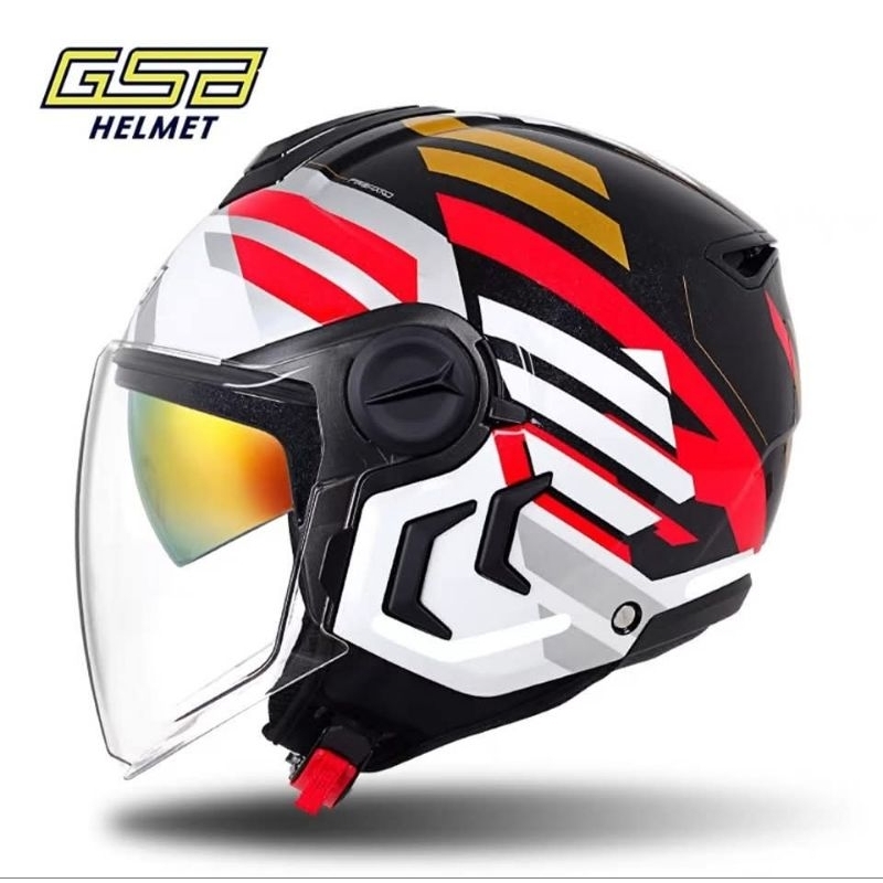 Original GSB G-290 Open Face Helmet | Shopee Malaysia
