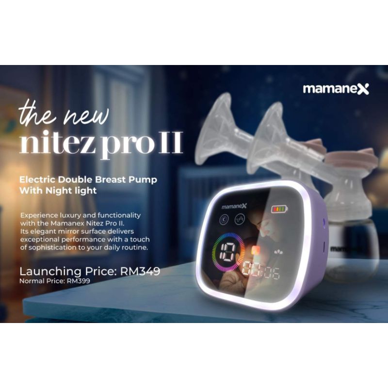 {UPGRADED}Mamanex Nitezpro II / 2 Rechargeable Single / Double ...