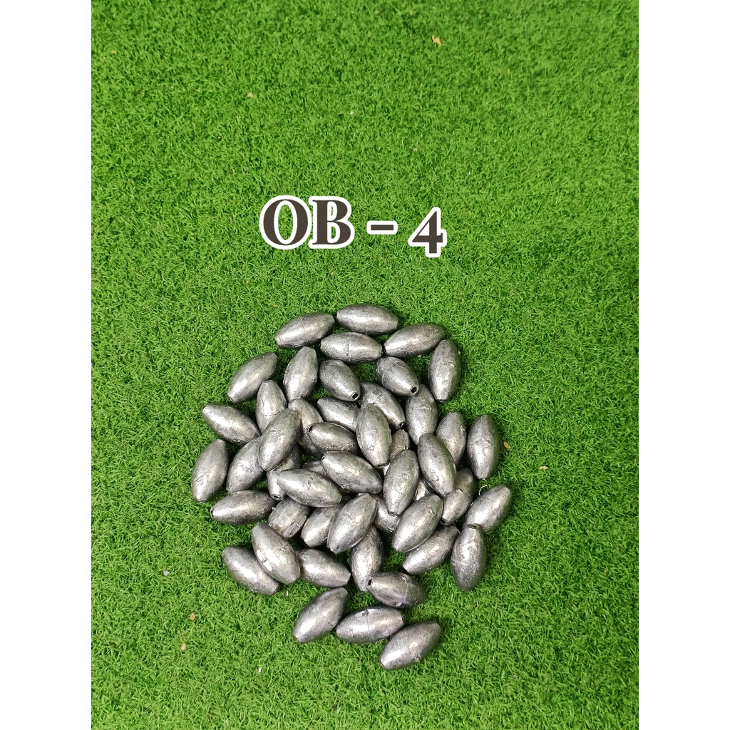 BATU TIMAH LADUNG ( OB-4 ) LONG LEAD SIZE 4 ( 1 PACK 10 BIJI ) | Shopee ...