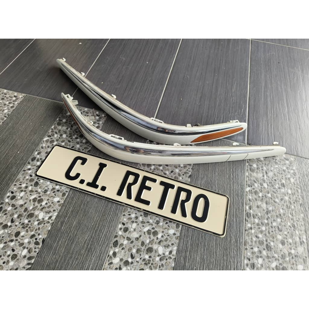 US SPEC W211 FRONT BUMPER COVER TRIM MOULDING GARNISH SIGNAL FENDER ...