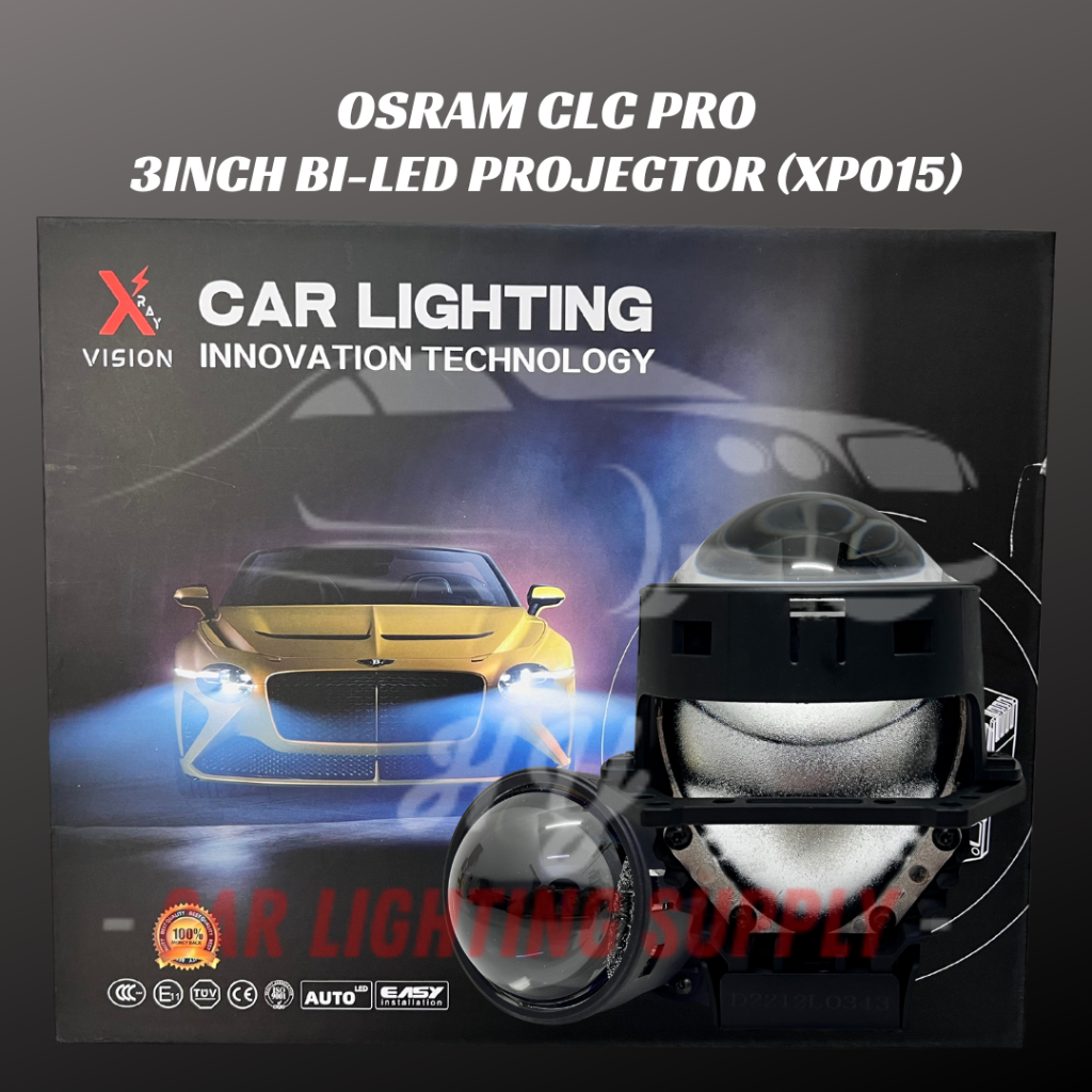 OSRAM CLC PRO 3INCH BI-LED HEADLIGHT SYSTEM HEADLAM PROJECTOR | Shopee ...