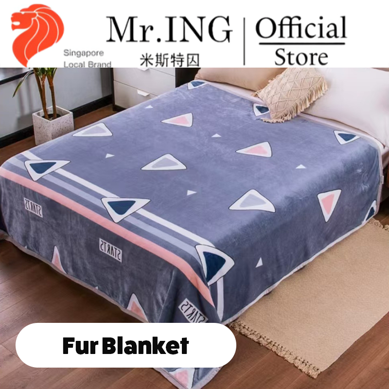 2mx1.5m Selimut baldu Gebu Fur fleece Blanket Super Soft Fluffy Cute ...