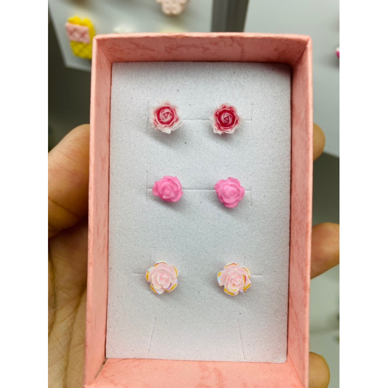 subang bunga plastik | Shopee Malaysia