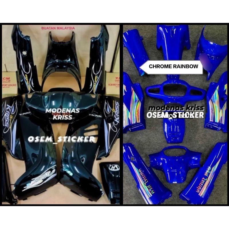 STICKER MODENAS KRISS 1, KRISS 2, KRISS 100, KRISS FL1, KRISS FL2 API ...
