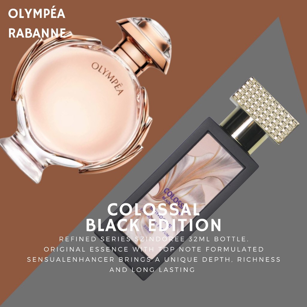SZINDORE COLLOSAL BLACK EDITION PERFUME FOR WOMEN | Shopee Malaysia